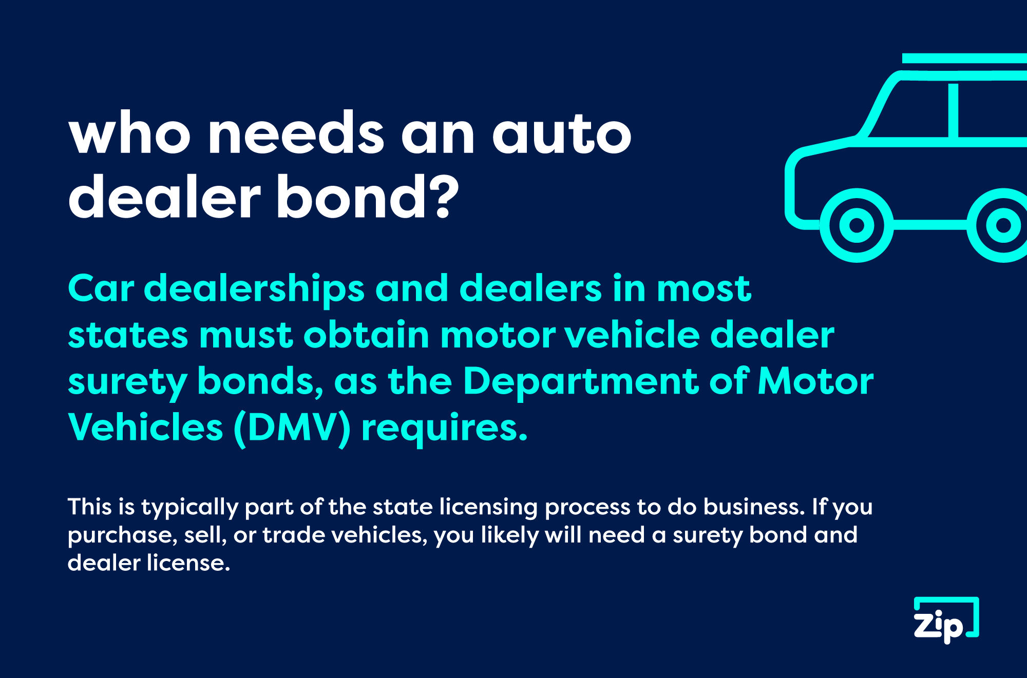 Auto Dealer Bond - ZipBonds