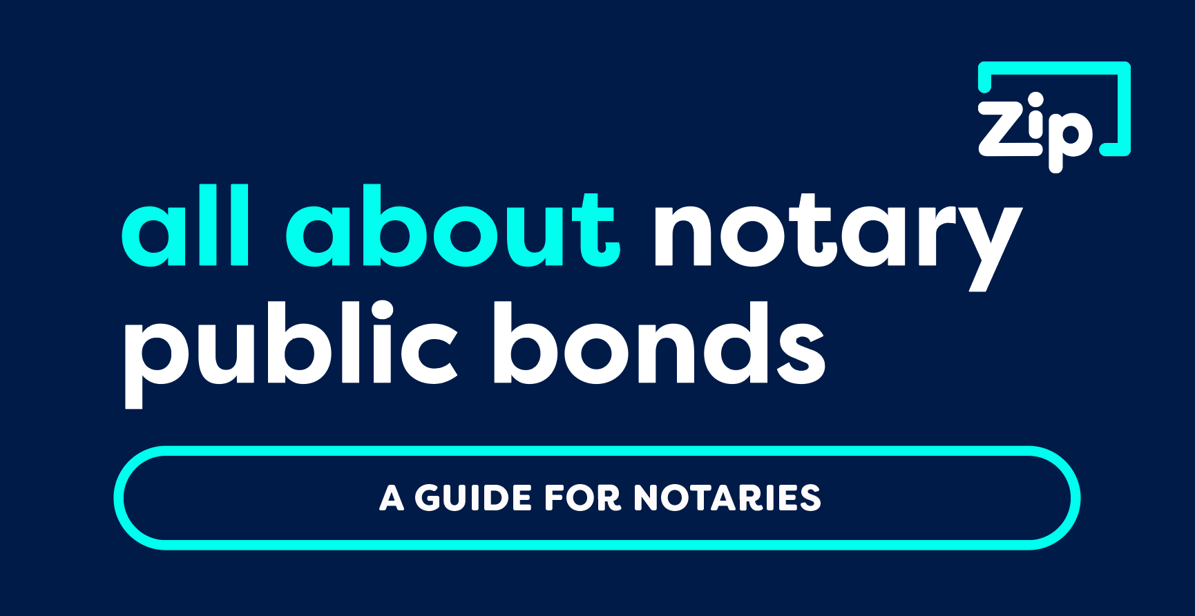 All About Notary Public Bonds [Infographic] - ZipBonds