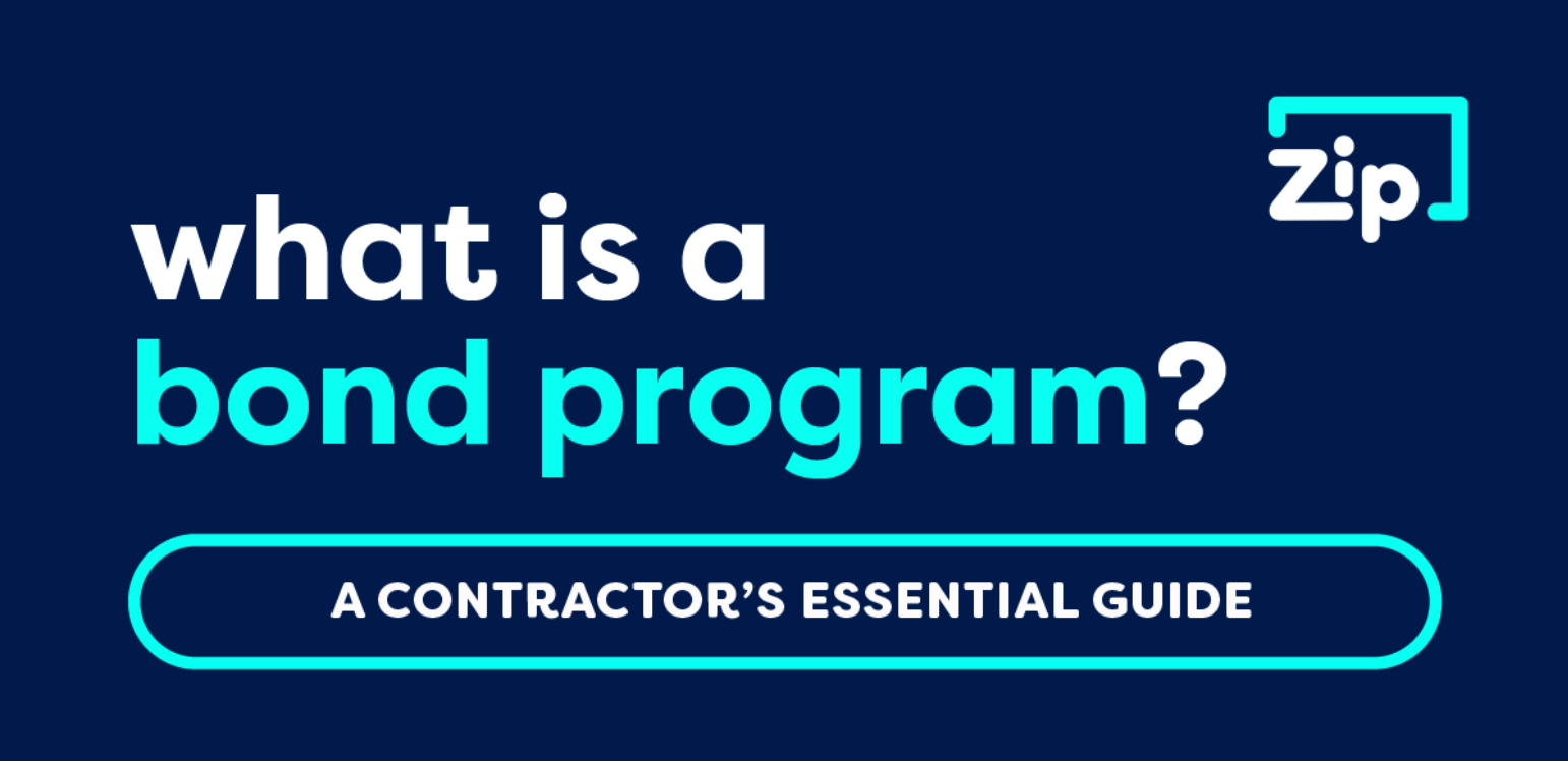 What Is a Bond Program? A Contractor's Essential Guide [Infographic ...